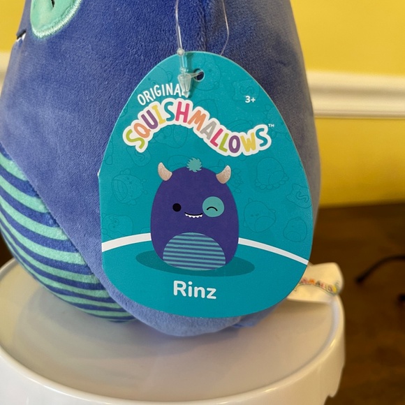 Squishmallows | Toys | Rinz The Blue Monster Squishmallow 8 Inch | Poshmark